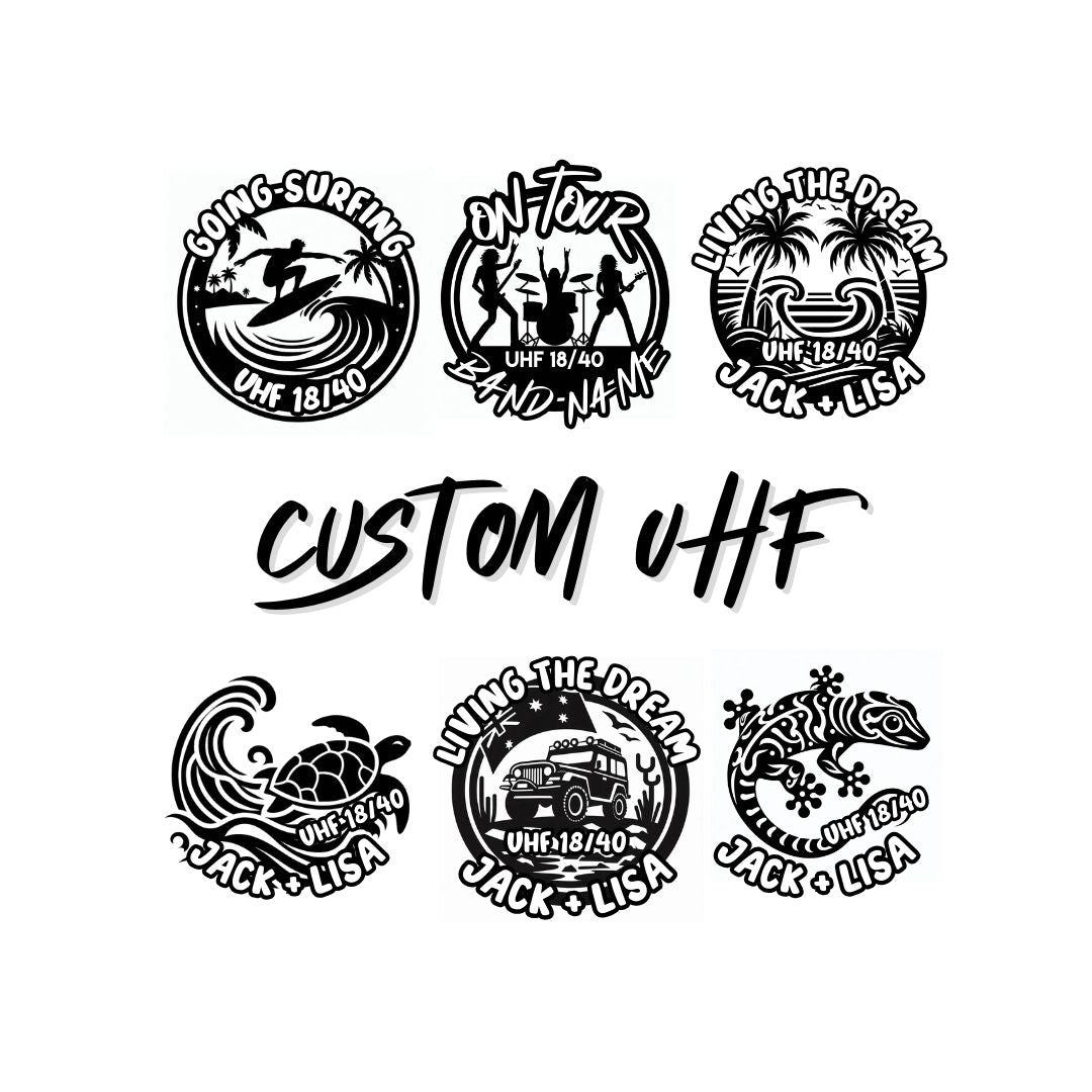 Custom UHF Decals – Decal District